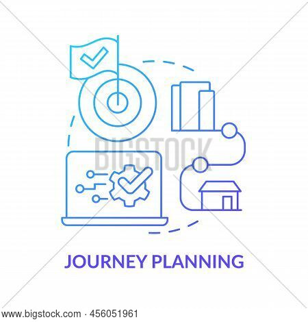 Journey Planning Blue Vector & Photo (Free Trial) | Bigstock
