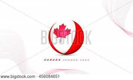 Canada Sphere Flag Vector & Photo (Free Trial) | Bigstock