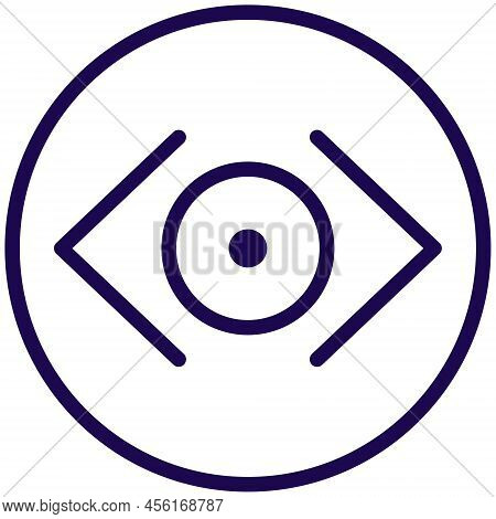 Observer Icon. Simple Vector & Photo (Free Trial) | Bigstock