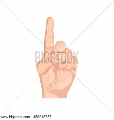 Index Finger Flat Vector & Photo (Free Trial) | Bigstock