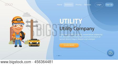 Utility Company Vector & Photo (Free Trial) | Bigstock