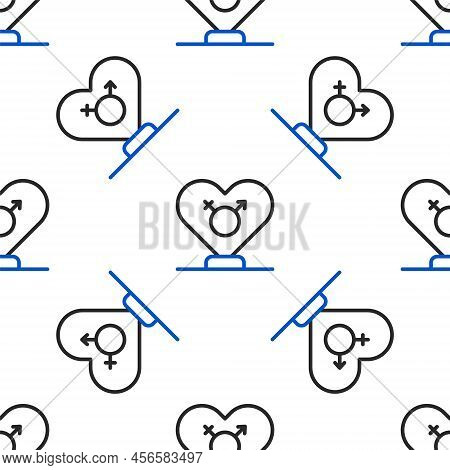 Line Gender Icon Vector & Photo (Free Trial) | Bigstock