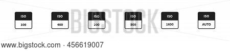 Iso Camera Icon Set. Vector & Photo (Free Trial) | Bigstock