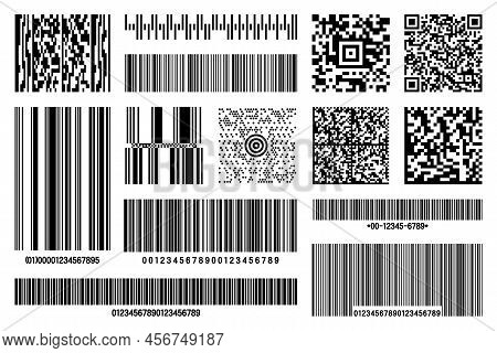 Set Product Barcodes Vector & Photo (Free Trial) | Bigstock