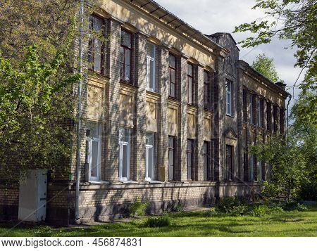 Two-story Old Brick Image & Photo (Free Trial) | Bigstock