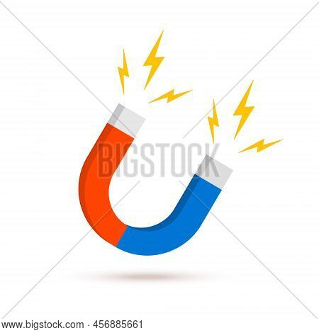 Magnet Vector Logo Vector & Photo (Free Trial) | Bigstock