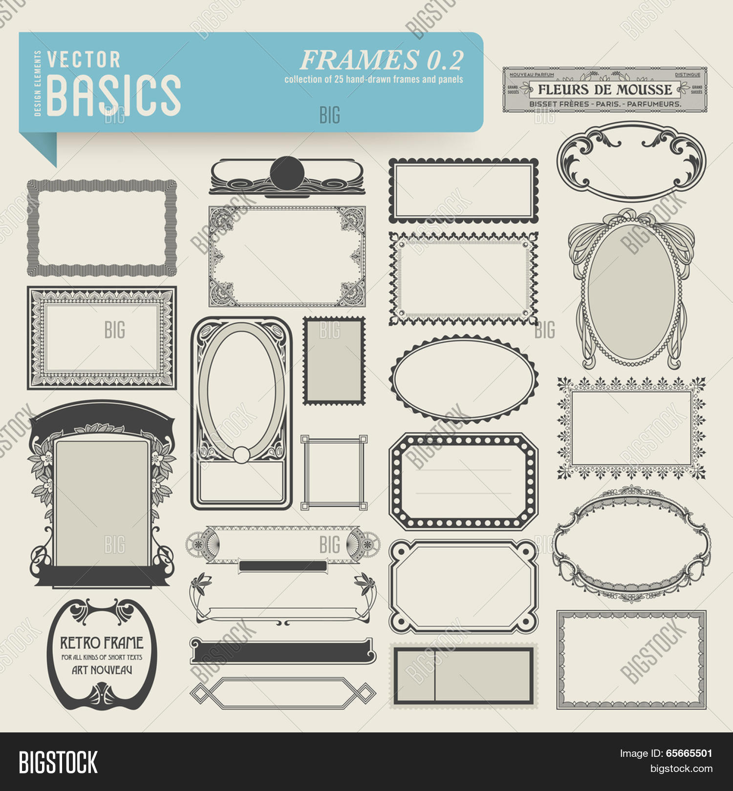 Vector Basics: Frames Vector & Photo (Free Trial) | Bigstock