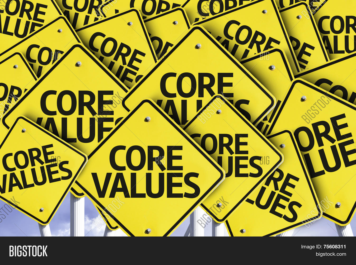 Core Values Written On Image & Photo (Free Trial) | Bigstock