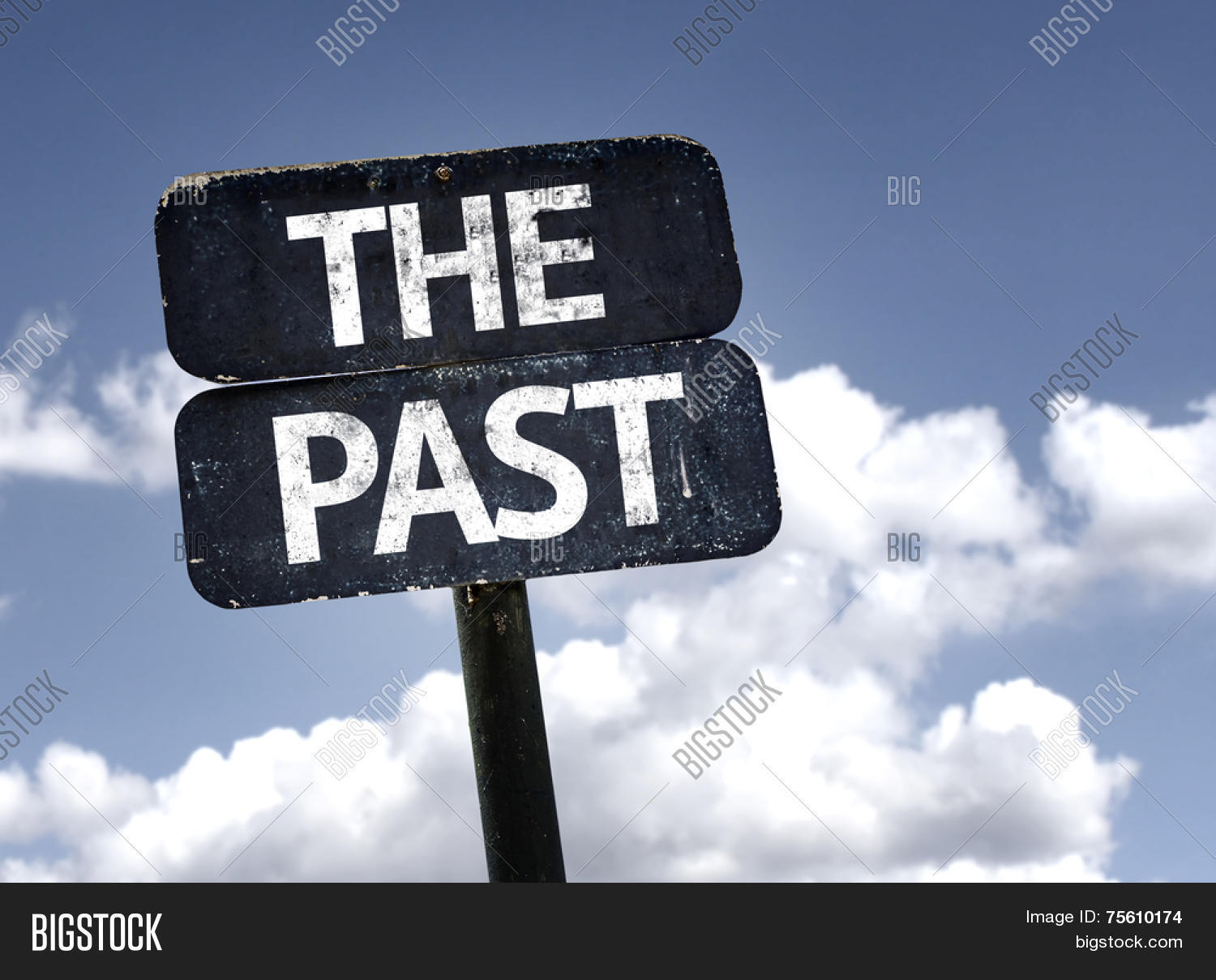 Past Sign Clouds Sky Image & Photo (Free Trial) | Bigstock