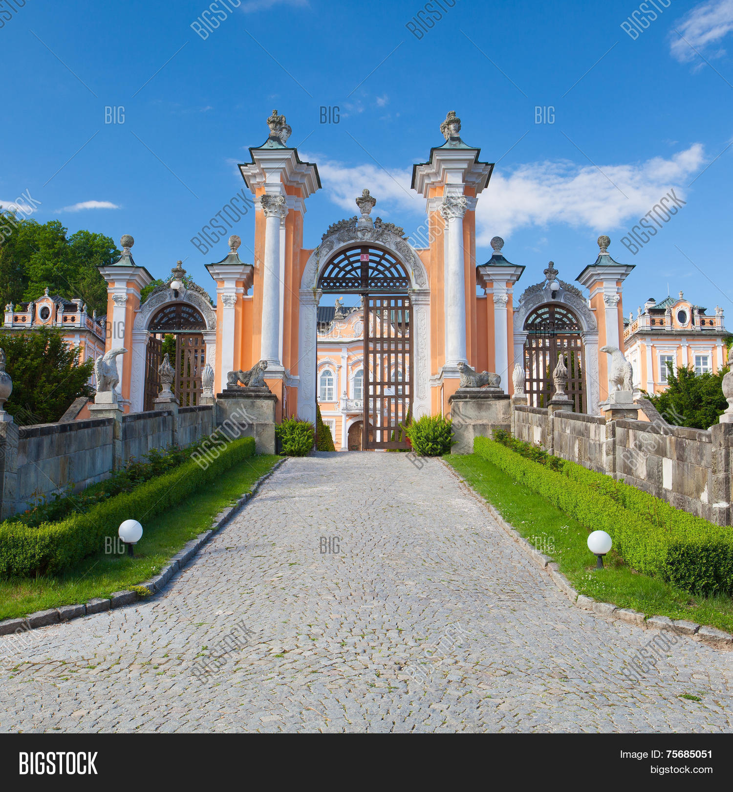 Unique Rococo Mantion Image & Photo (Free Trial) | Bigstock