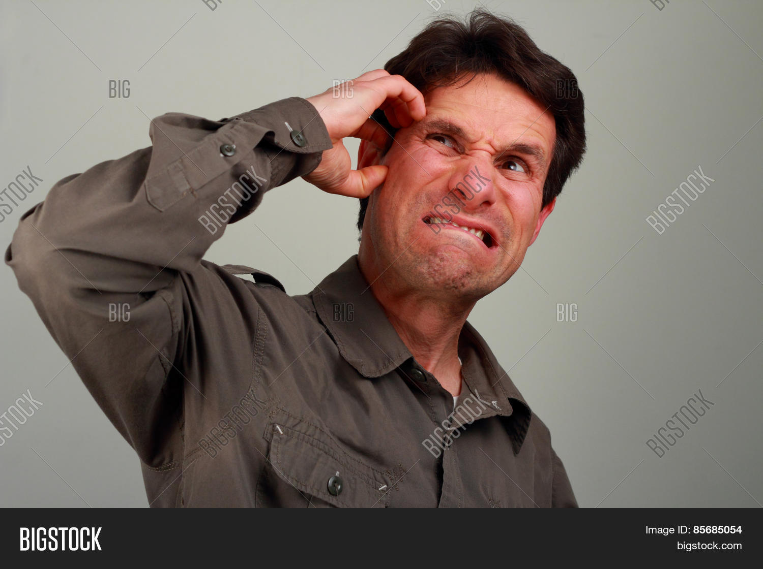 Strenuous Face Image & Photo (Free Trial) | Bigstock