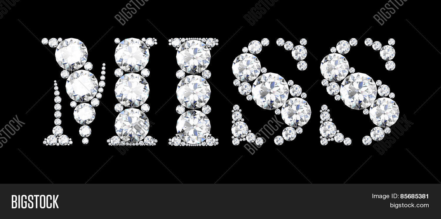 Diamond Words Miss On Image & Photo (Free Trial) | Bigstock