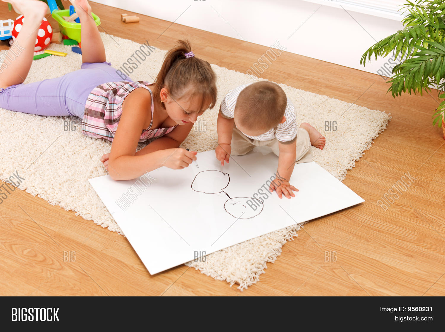 Children Drawing Room Image & Photo (Free Trial) | Bigstock