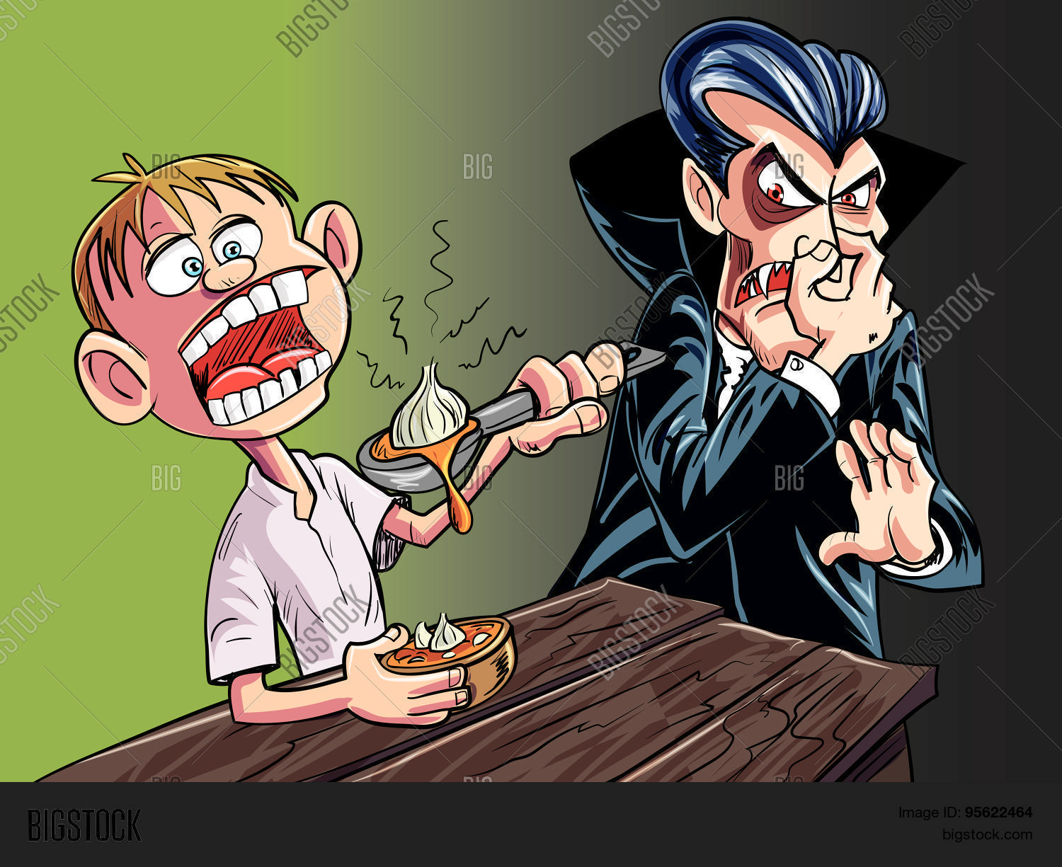 Cartoon Vampire Vector & Photo (Free Trial) | Bigstock