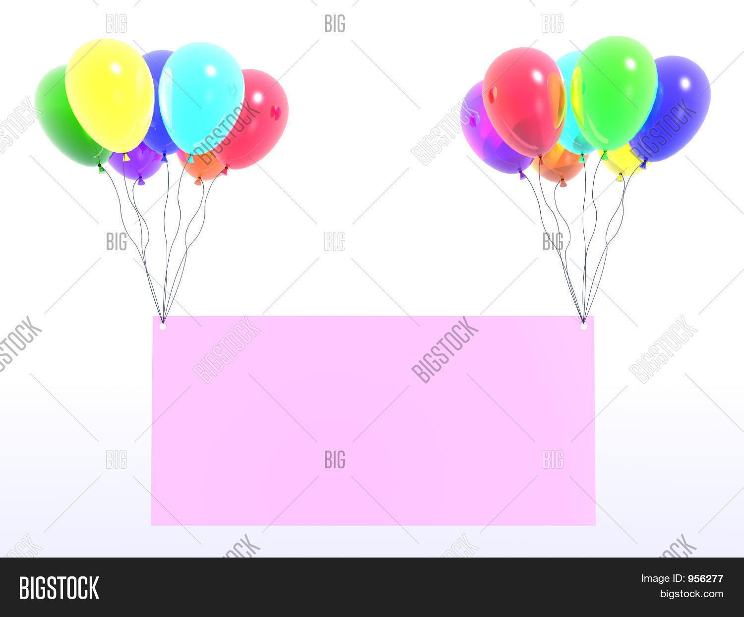 Rainbow Balloons Image & Photo (Free Trial) | Bigstock