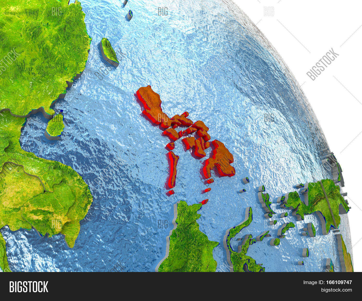 Philippines Map Nasa