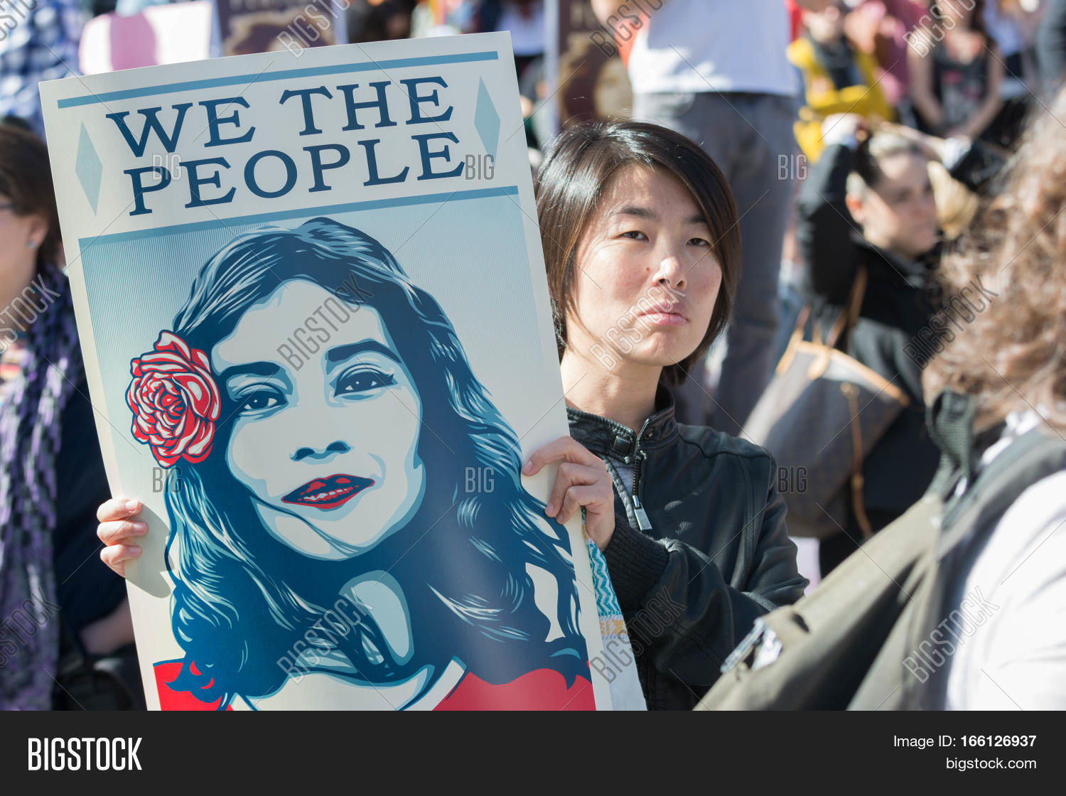 Activist Holds Sign Image & Photo (Free Trial) | Bigstock