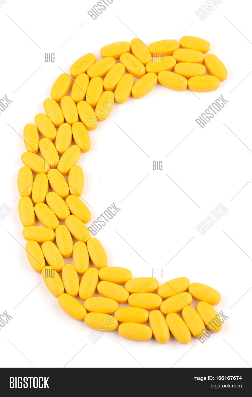 Vitamin C Pills Shaped Image & Photo (Free Trial) | Bigstock