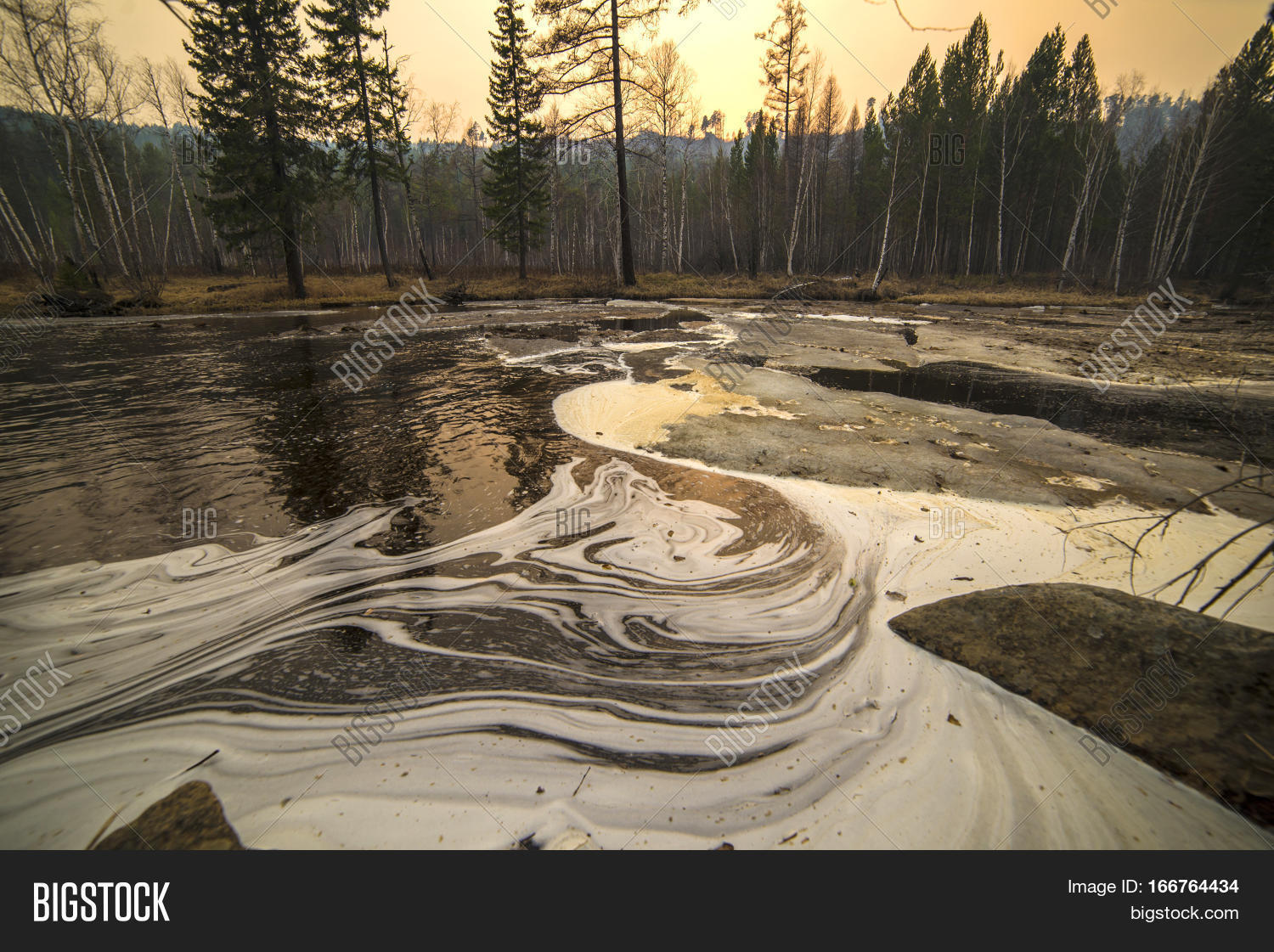 Pattern On Water River Image & Photo (Free Trial) | Bigstock