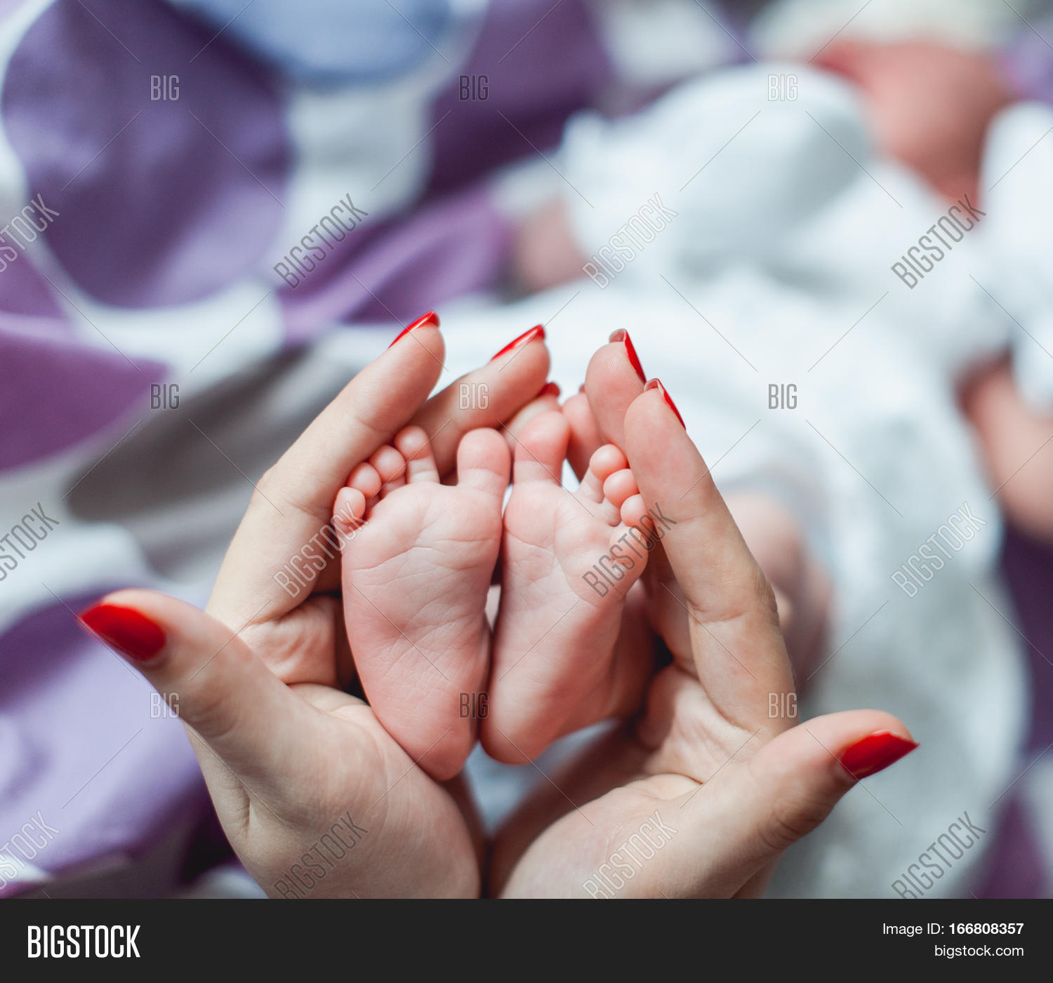 Dad And Baby Hands