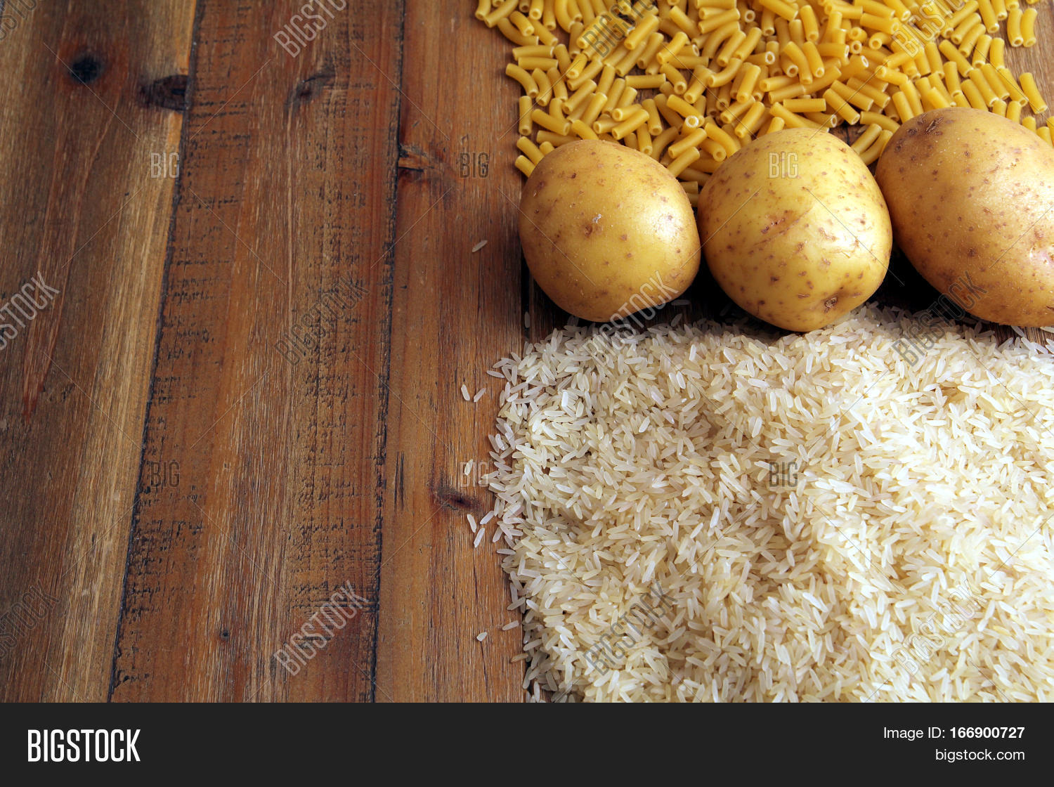 Rice, Potatoes Image & Photo (Free Trial) | Bigstock