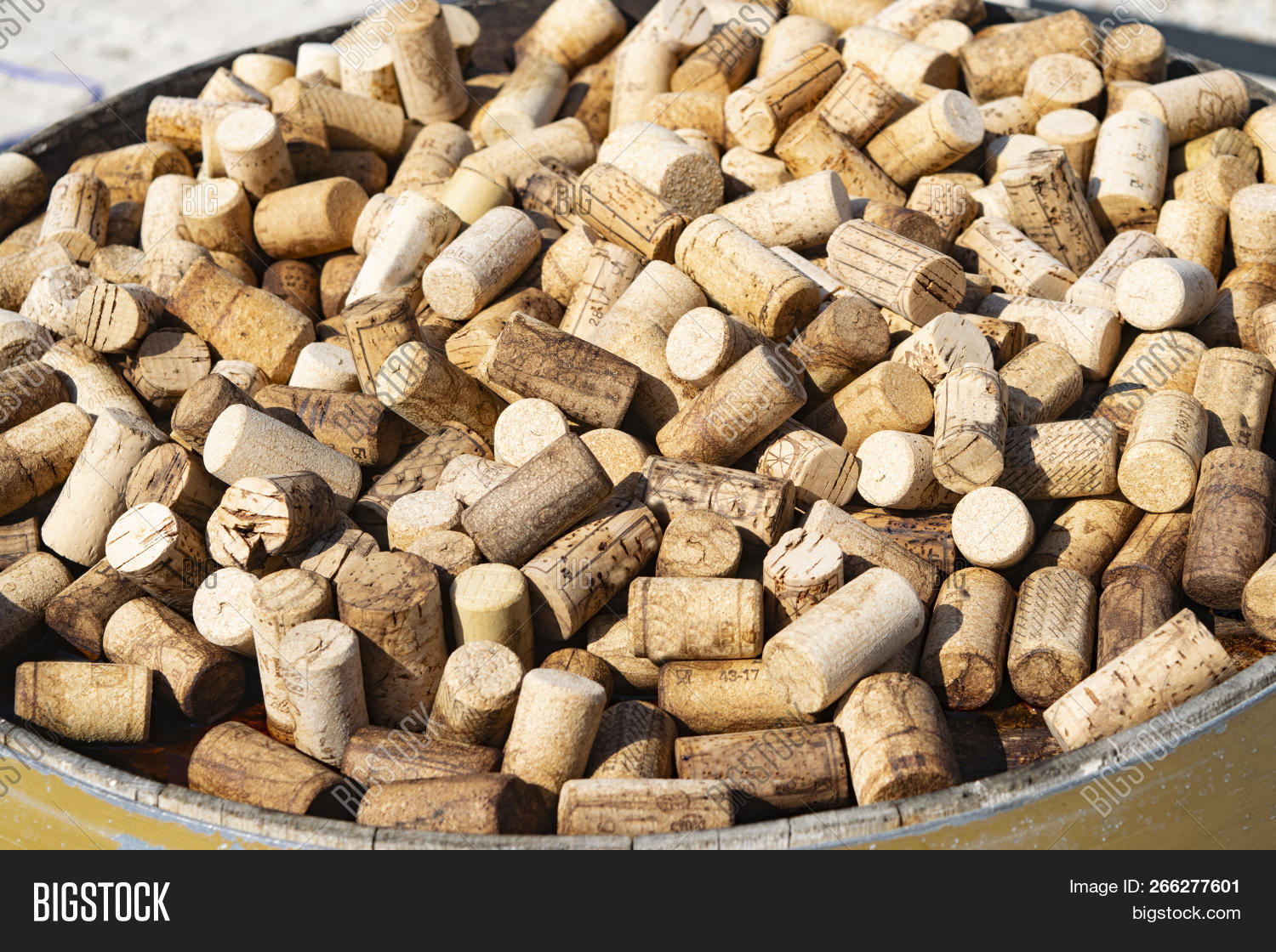 Used Wine Corks Wooden Image & Photo (Free Trial) | Bigstock