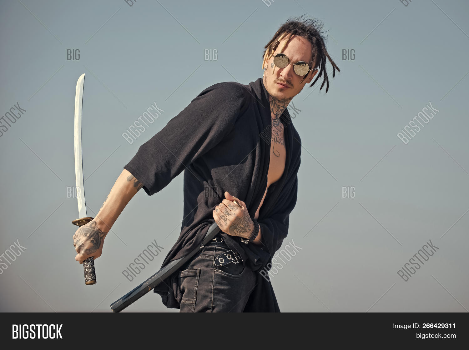 Samurai Japan Weapon. Image & Photo (Free Trial) | Bigstock