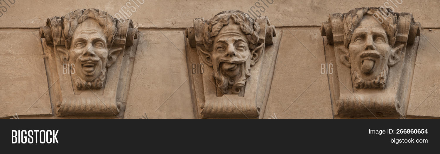 Satyr (faun) Face. Image & Photo (Free Trial) | Bigstock