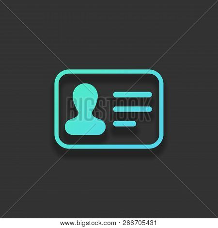 Identification Card Vector & Photo (Free Trial) | Bigstock