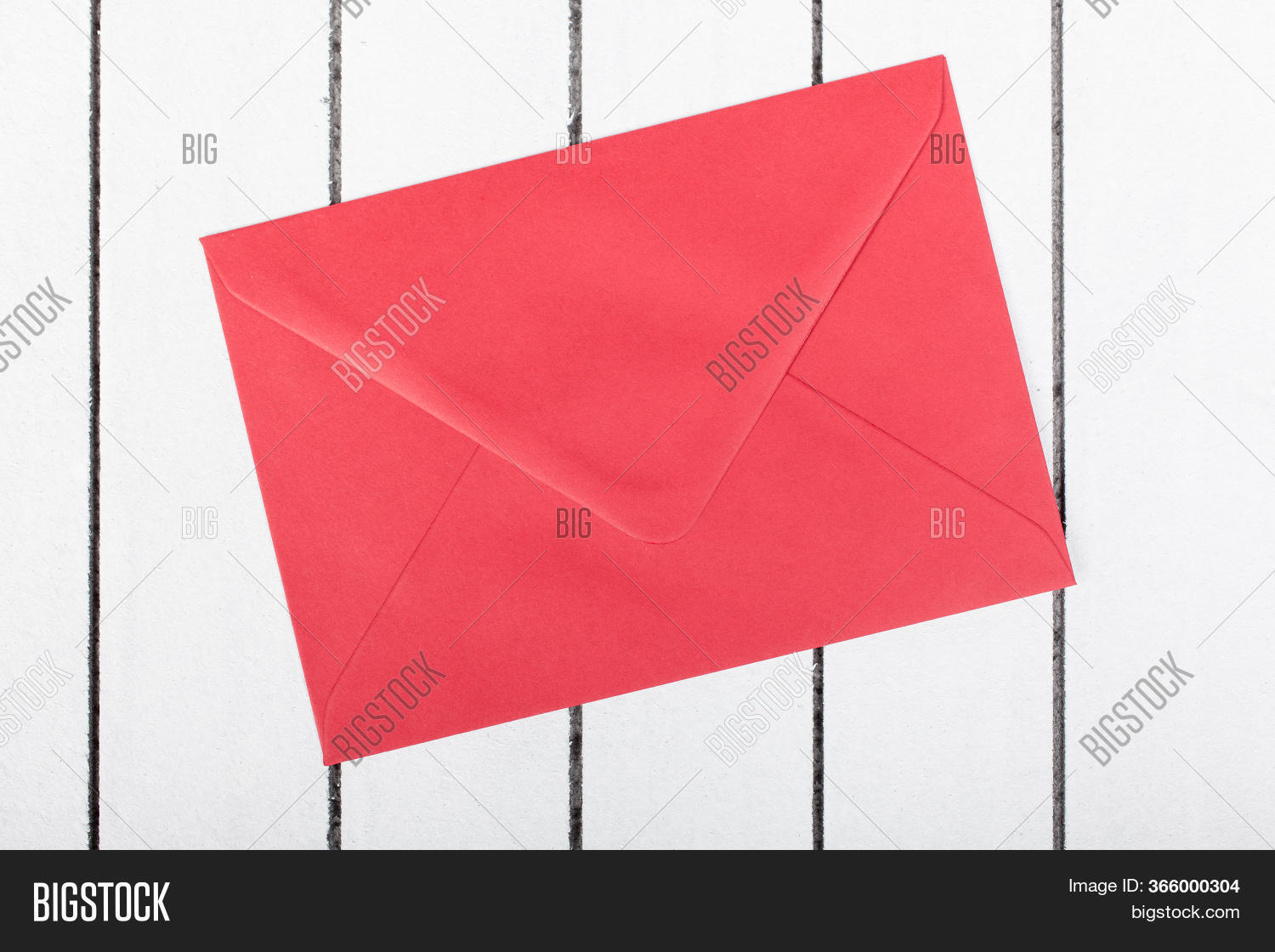 Closed Red Envelope On Image & Photo (Free Trial) | Bigstock