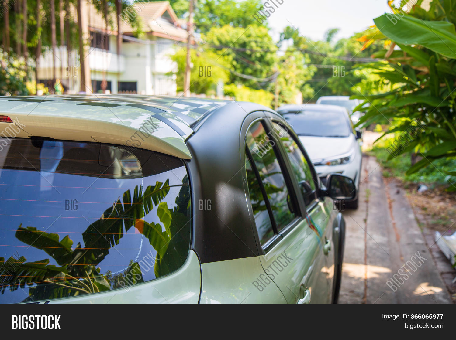 Many Car Parking Side Image & Photo (Free Trial) | Bigstock