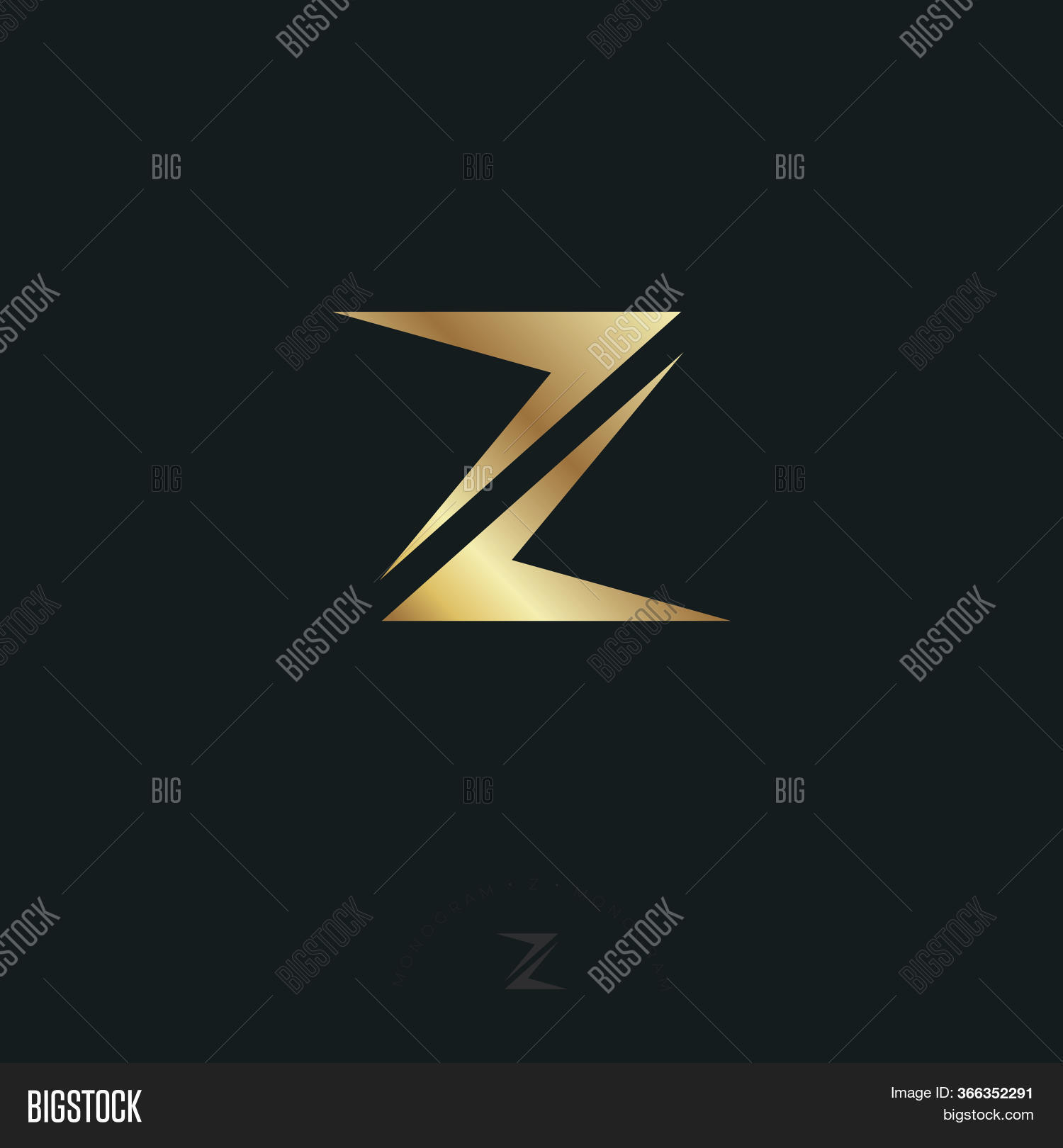 Z Letter. Z Monogram Vector & Photo (Free Trial) | Bigstock