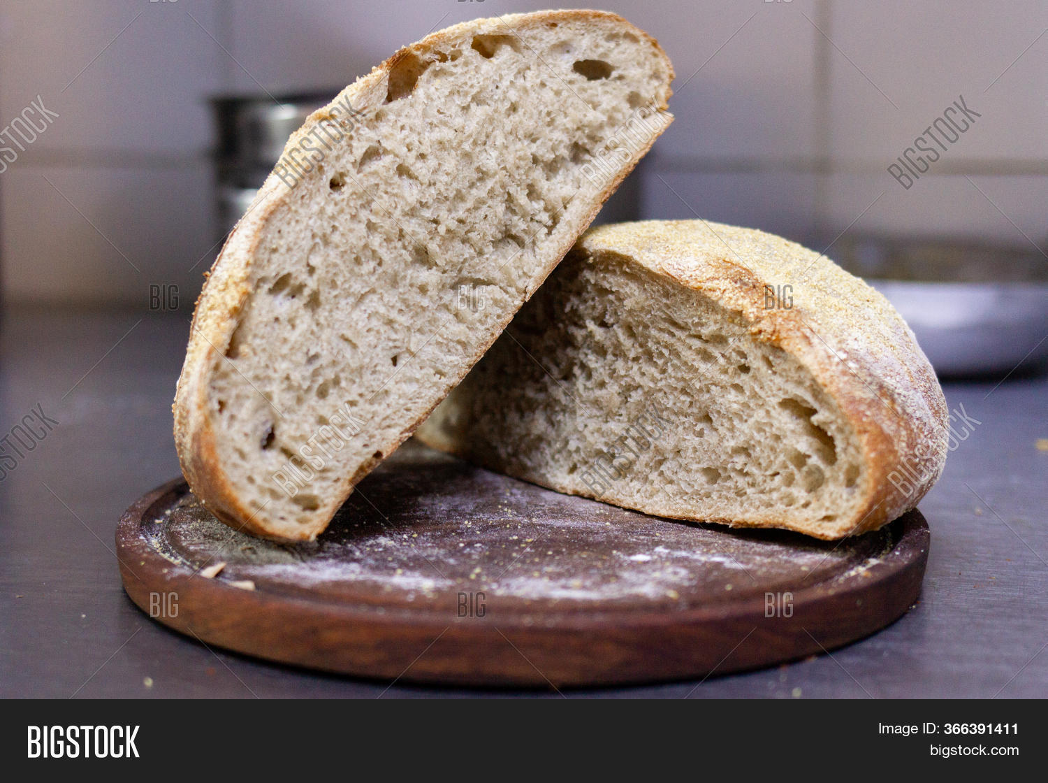 Homemade Bread Cut Image & Photo (Free Trial) | Bigstock