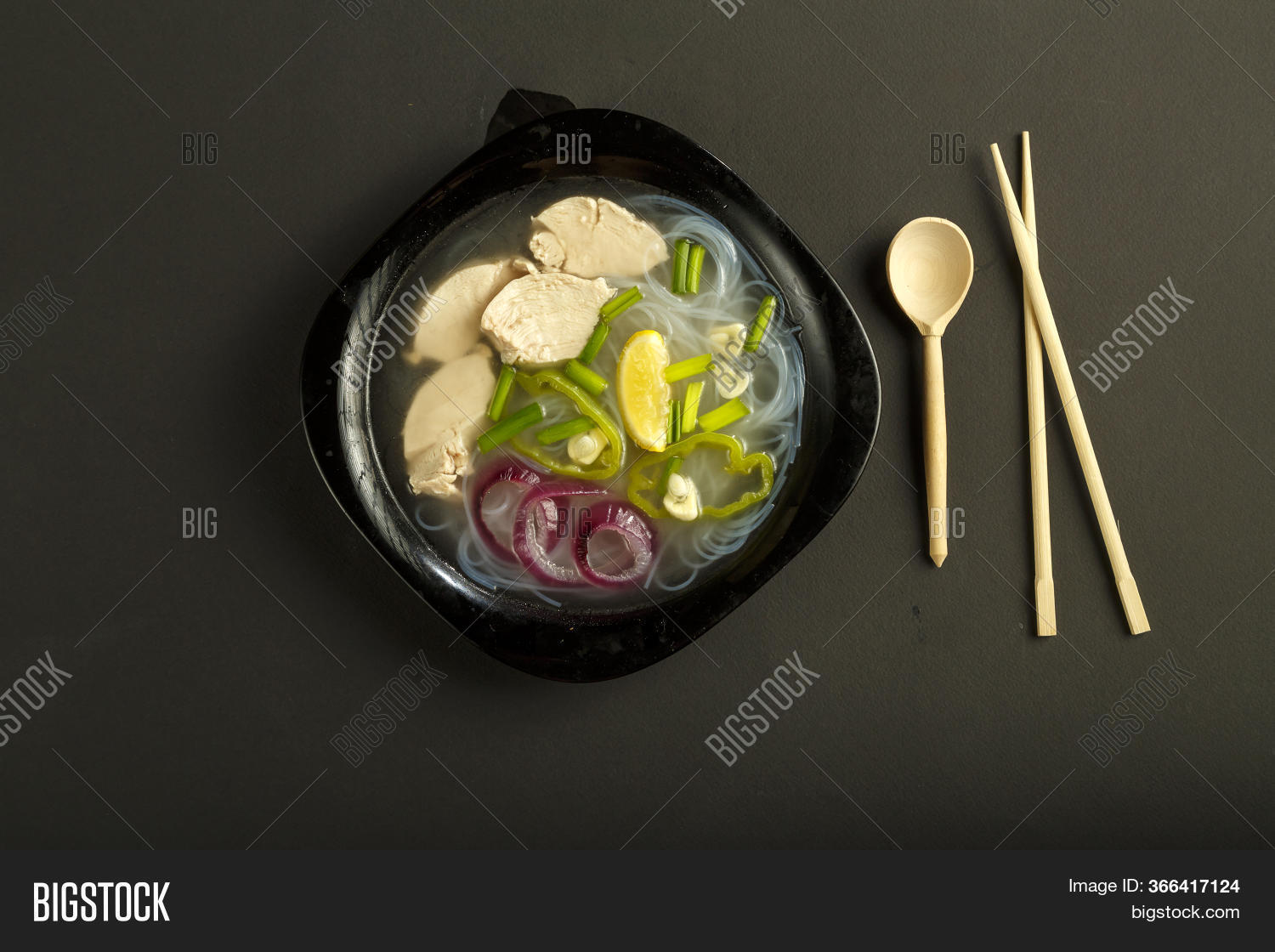 Plate Vietnamese Pho Image & Photo (Free Trial) | Bigstock