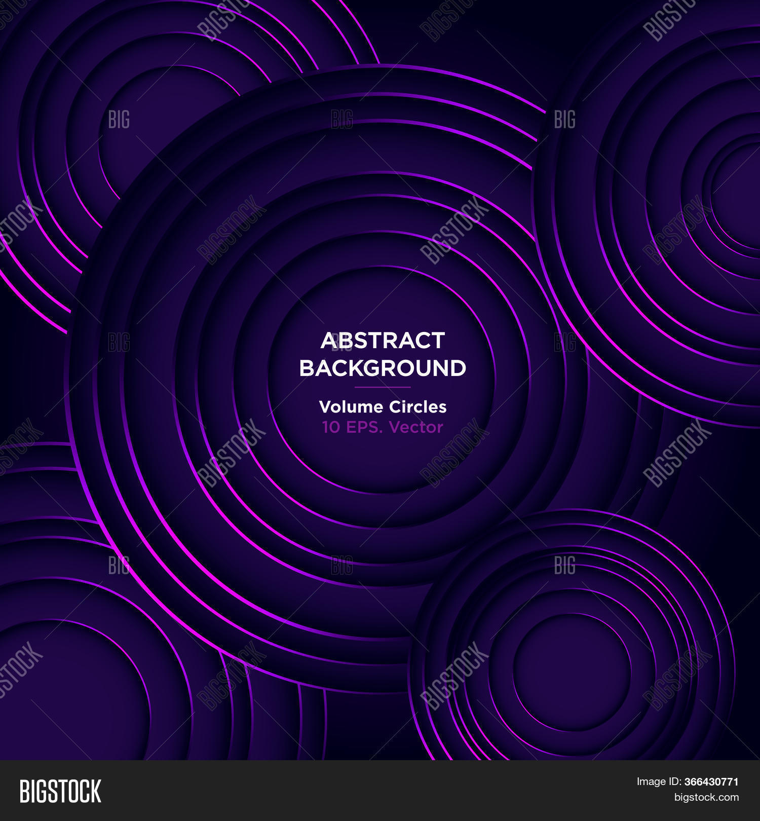 Volume Circles. Vector & Photo (Free Trial) | Bigstock