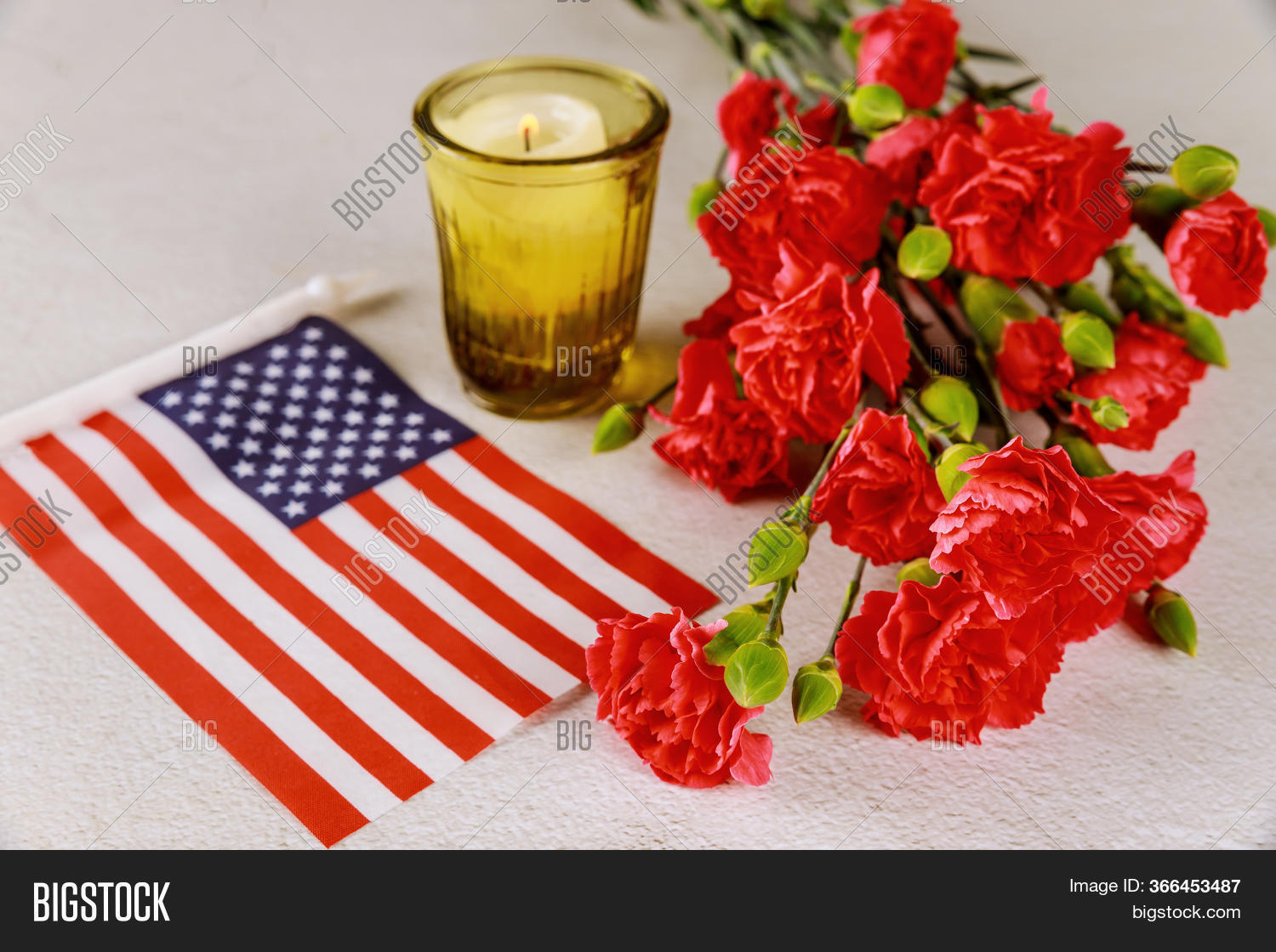 American Flag Candle Image & Photo (Free Trial) | Bigstock