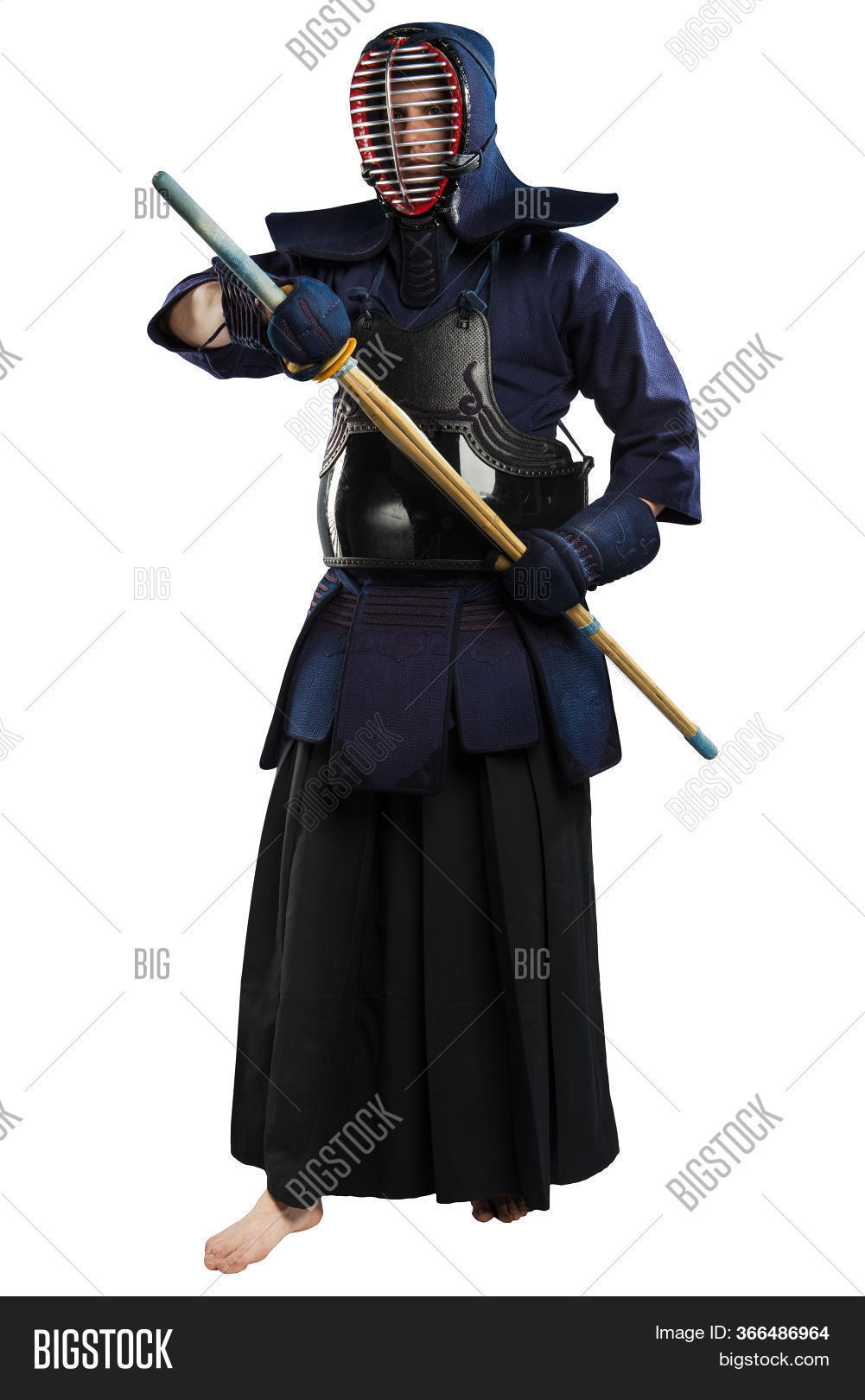 Portrait Man Kendo Image & Photo (Free Trial) | Bigstock