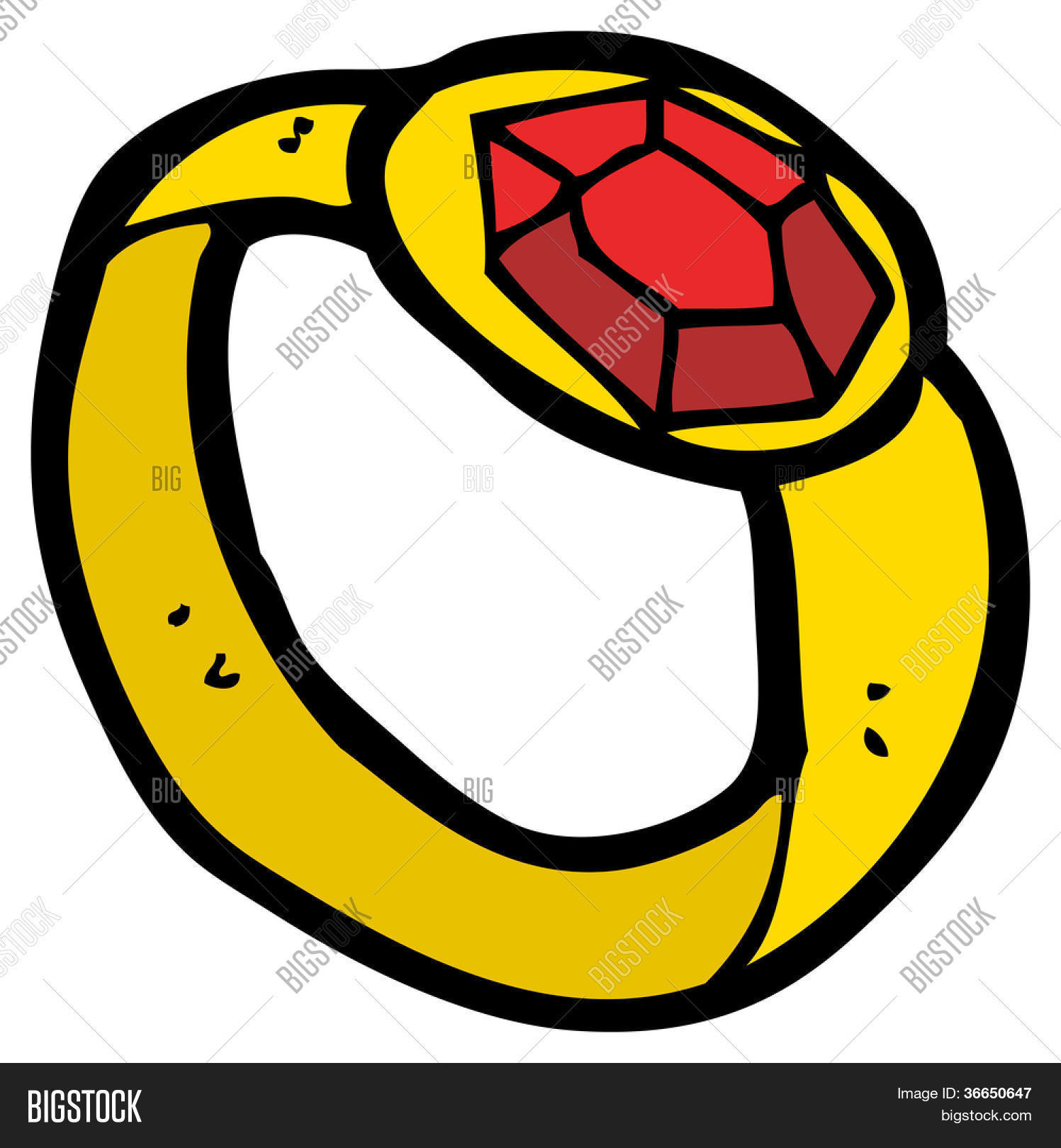 Ruby Ring Cartoon Image & Photo (Free Trial) | Bigstock
