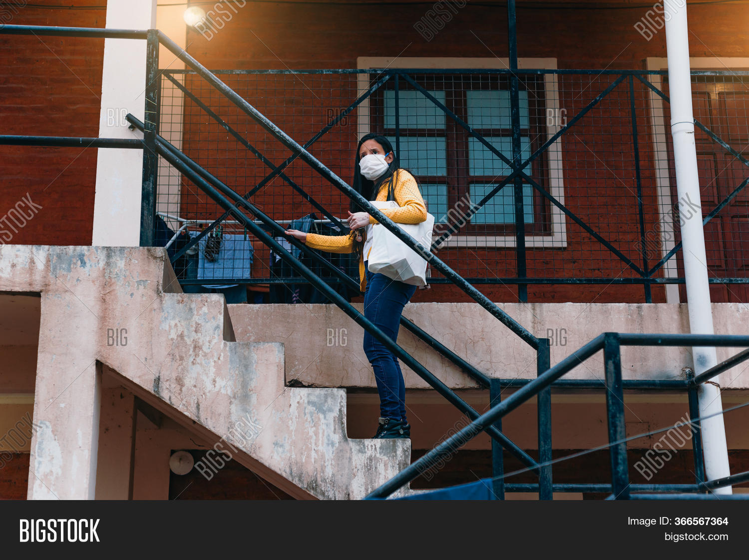 Woman Returns Home Image & Photo (Free Trial) | Bigstock