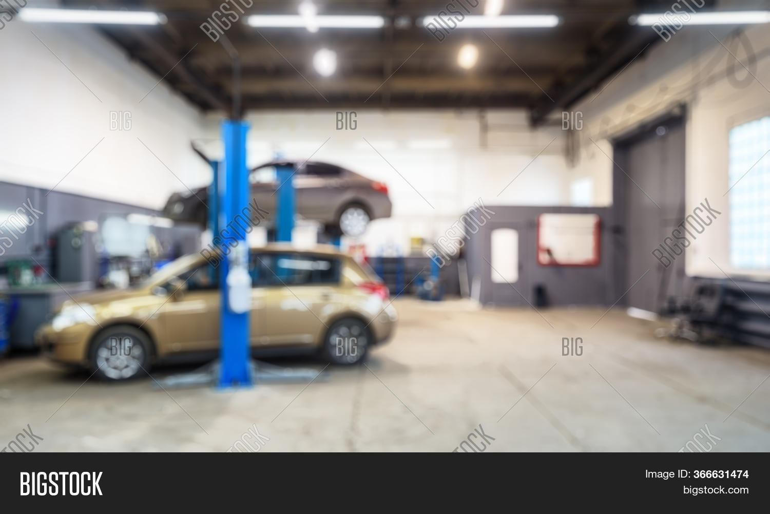 Car Shop Interior