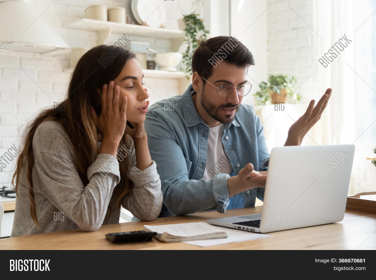 Frustrated Couple Get Image & Photo (Free Trial) | Bigstock