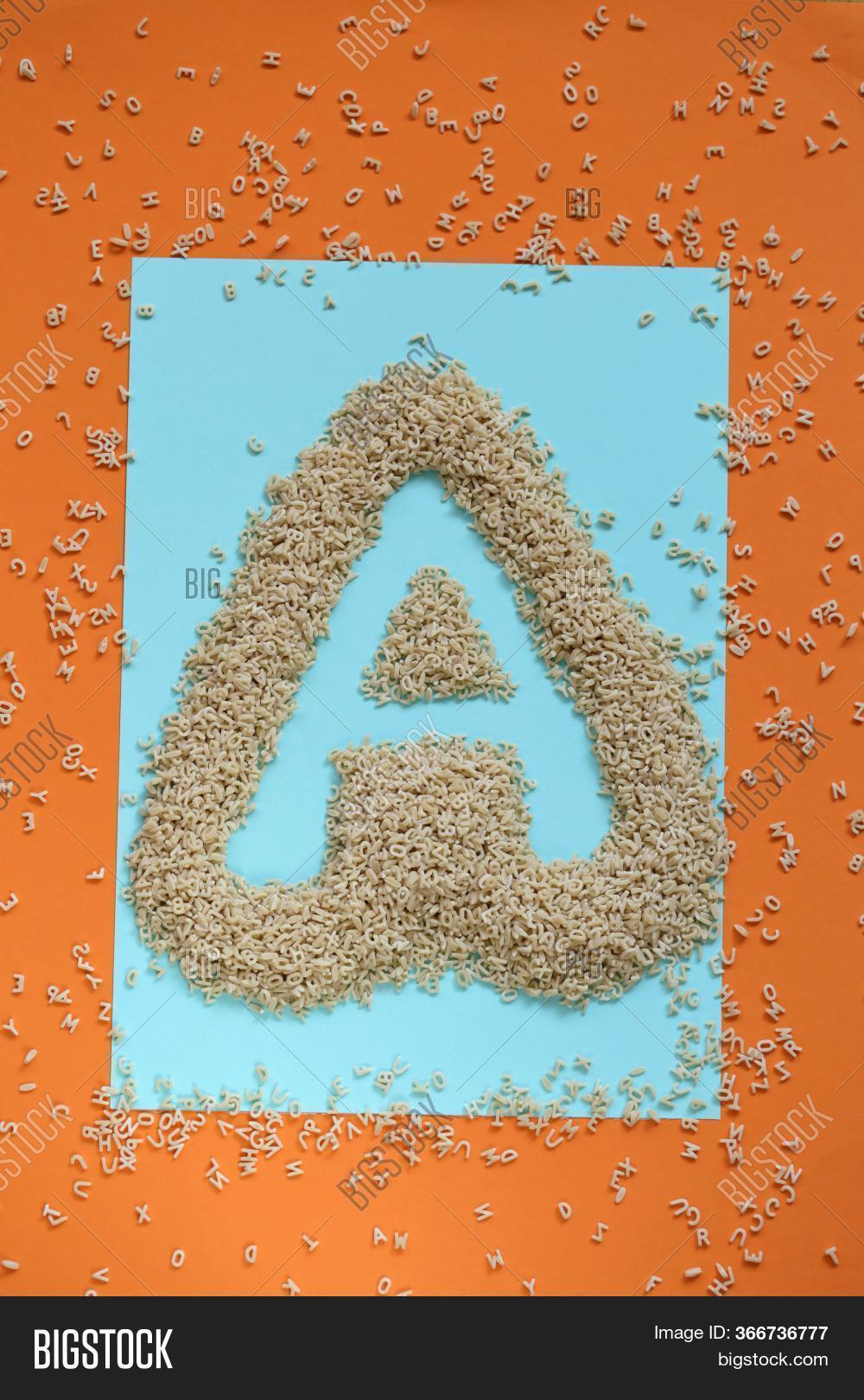 Letter Made Pasta Image & Photo (Free Trial) | Bigstock