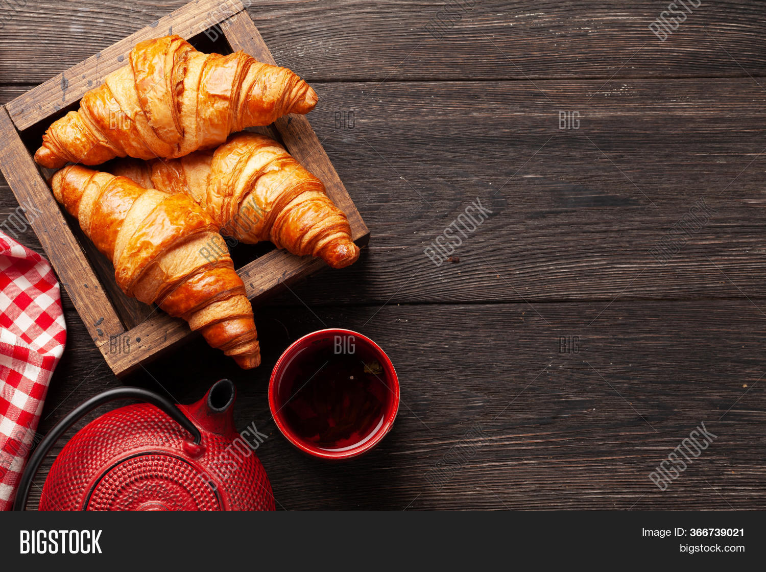 Fresh Tasty Croissants Image & Photo (Free Trial) | Bigstock