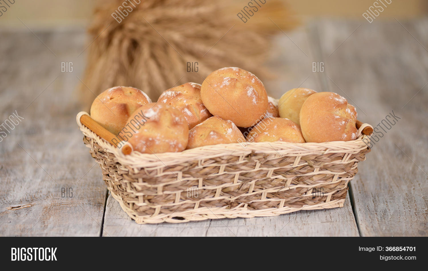 Fresh Bread Rolls Image & Photo (Free Trial) | Bigstock