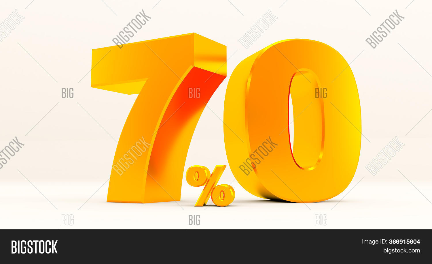 Golden Seventy Percent Image & Photo (Free Trial) | Bigstock