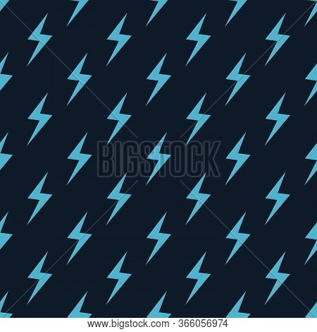 Blue Lightning Bolts Vector & Photo (Free Trial) | Bigstock