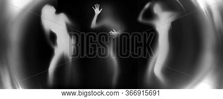 Blurred Silhouettes Image & Photo (Free Trial) | Bigstock