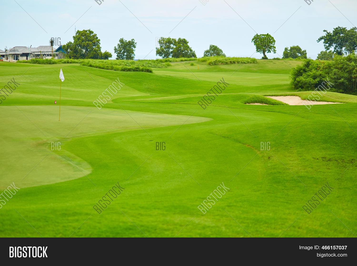 Green Lawn Relief Golf Image & Photo (Free Trial) | Bigstock
