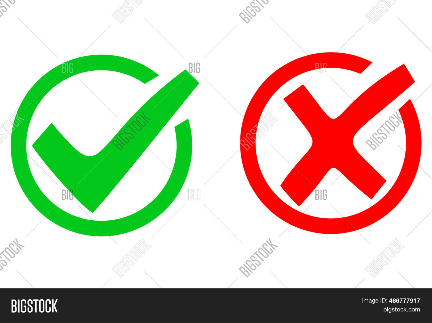 Imagen y foto Check Mark Box Yes (prueba gratis) | Bigstock