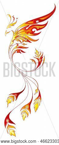 Fiery Phoenix Side Vector & Photo (Free Trial) | Bigstock